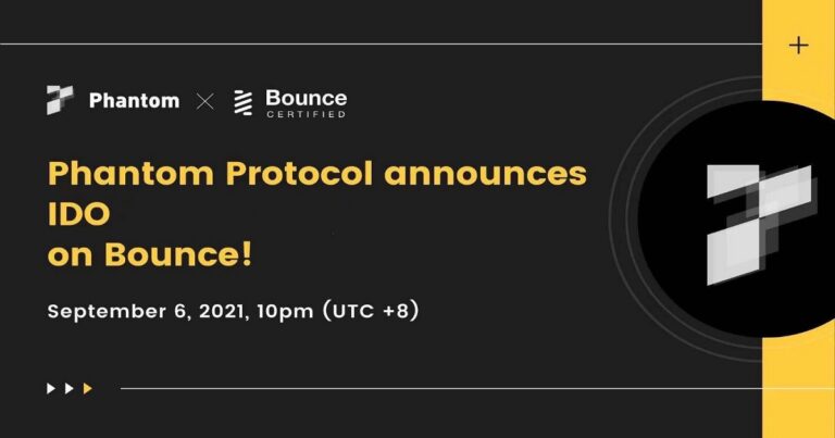 Phantom Protocol ประกาศ IDO บน Bounce Certified! - Bitcoin Addict
