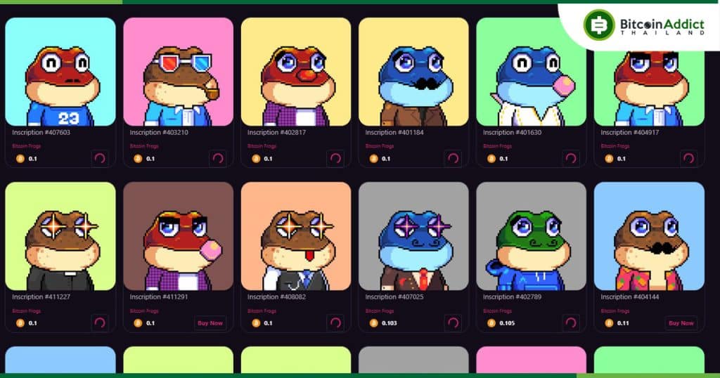 Bitcoin Frogs แซงหน้า Bored Apes ขึ้นเป็นคอลเลกชัน NFT ที่ร้อนแรงที่สุด ...