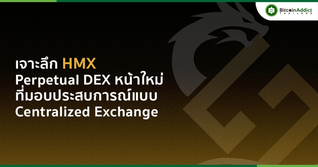เจาะลึก HMX : Perpetual DEX ที่มอบประสบการณ์แบบ CEX